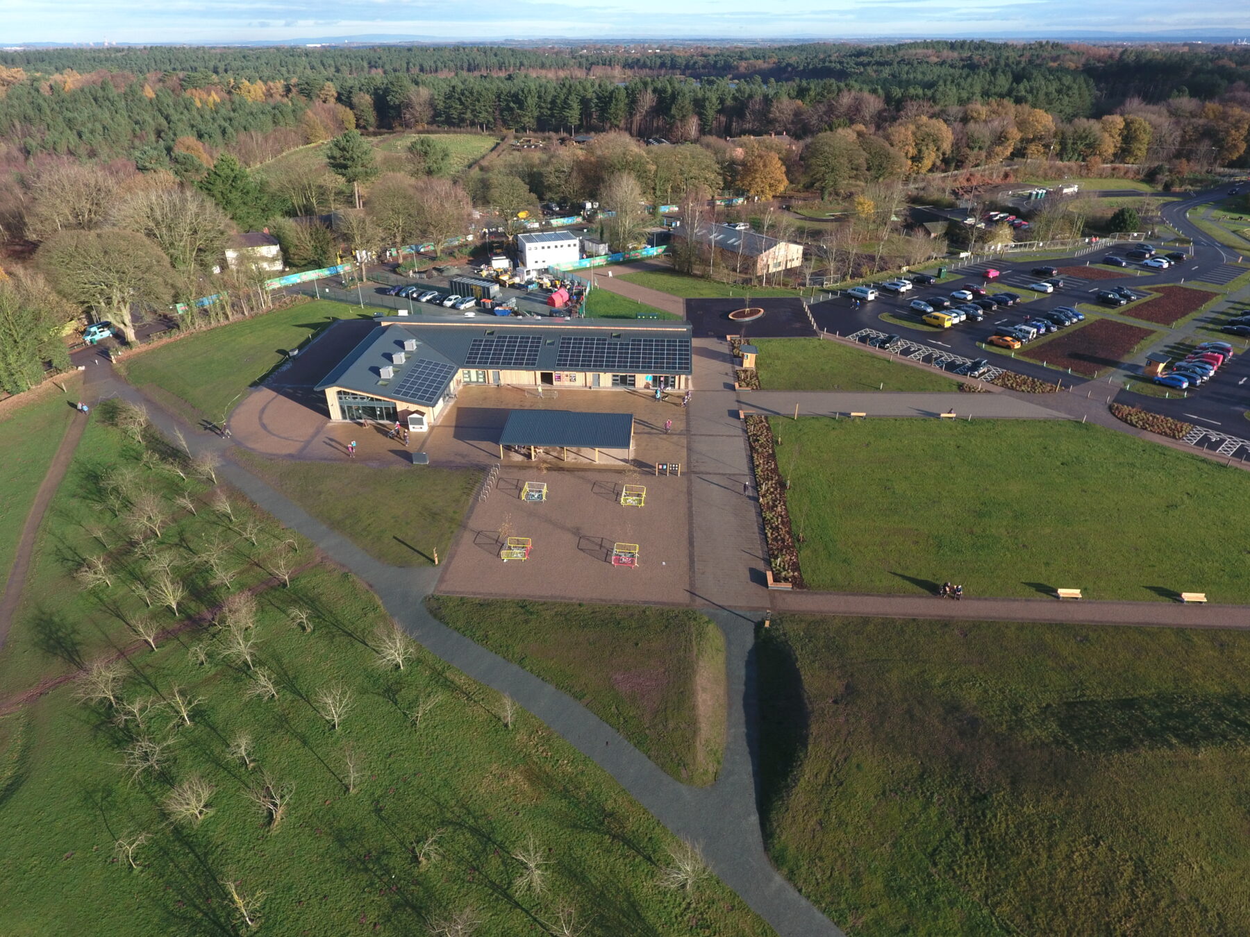 Delamere Visitor Centre • Halliday Meecham Architects